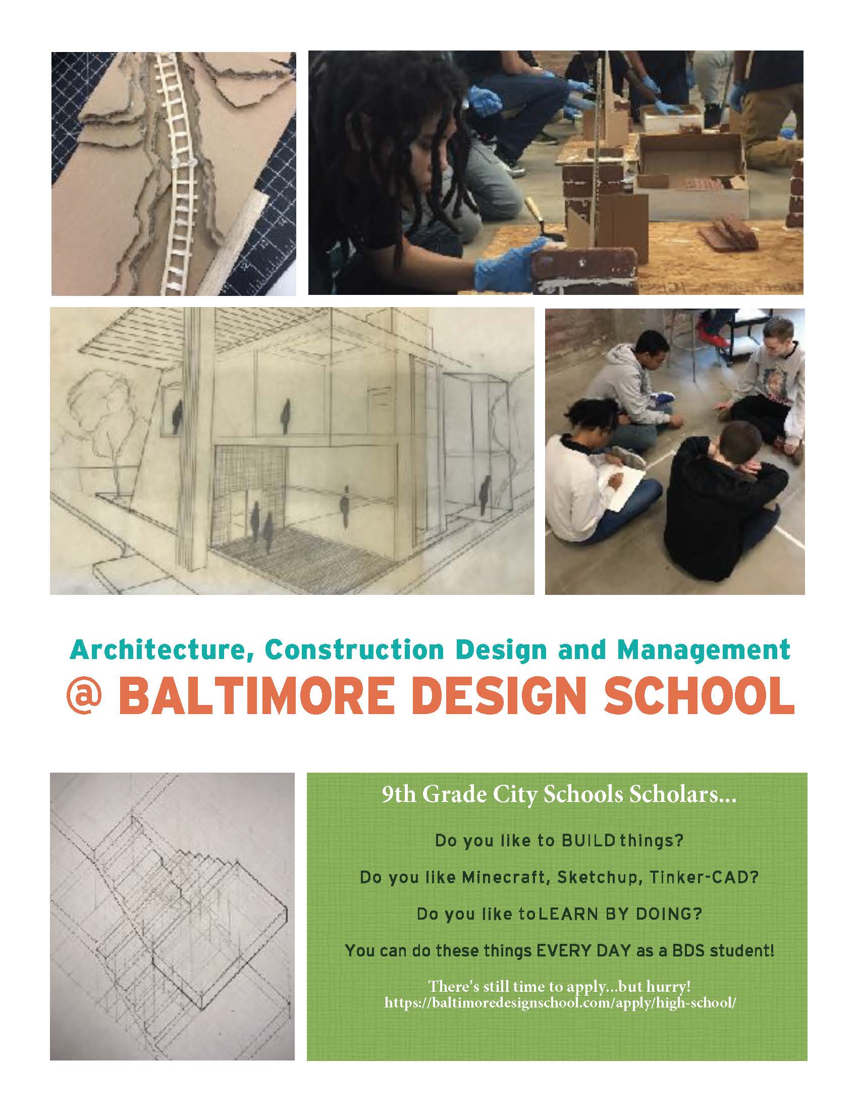9th Grade students - Do you love to build, problem solve, redesign ...